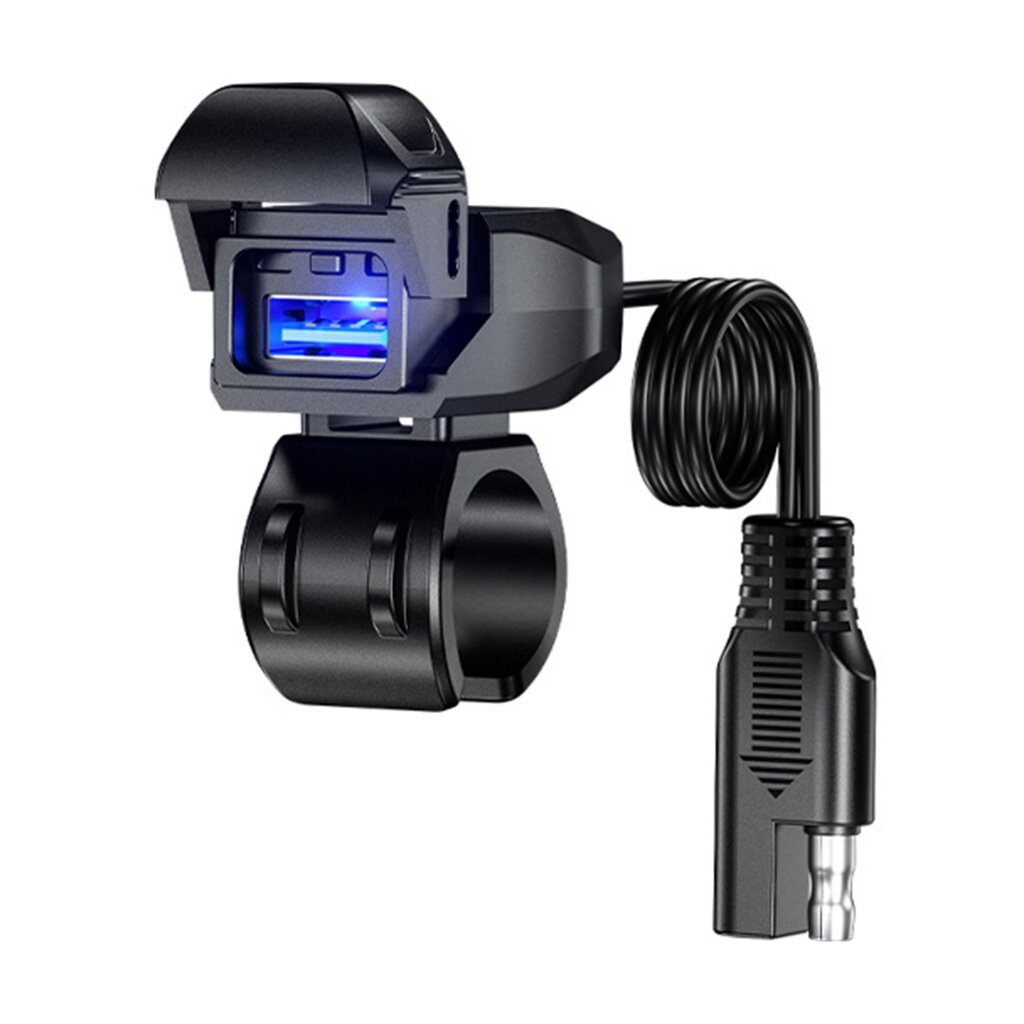 Зарядные устройства для мотоциклов На руле Универсальные Системы Для Зарядки через USB Мощностью 18 Вт, Которые Легко Монтируются