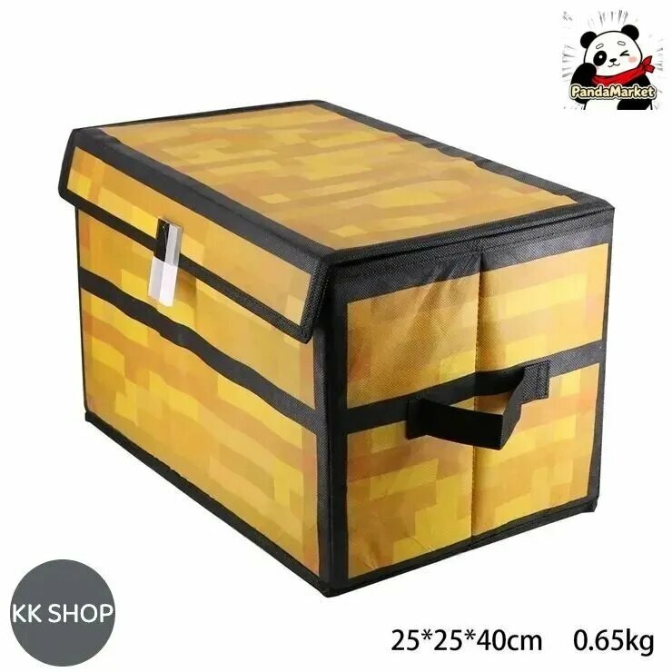 Сундук для хранения игрушек и вещей Майнкрафт 25*25*40cm