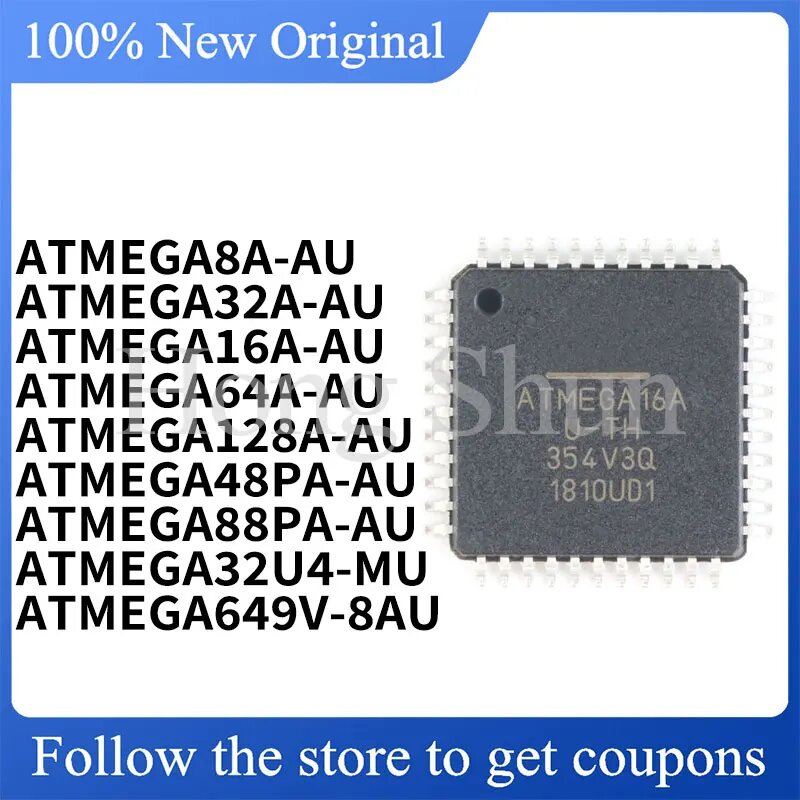 Комплект микроконтроллеров ATMEGA ATMEGA64-16AU