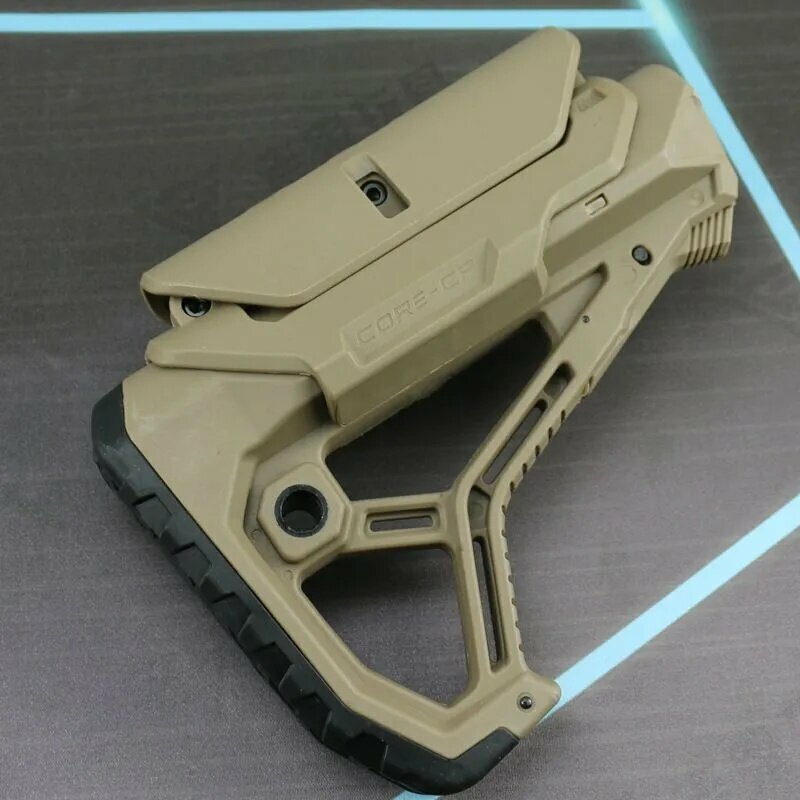 Wargame Телескопический приклад с подщечником тактический, без трубки, АК, Сайга, Вепрь, СКС, AR15