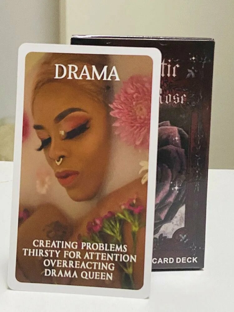 Колода оракула "Мистическая черная роза"/Mystic Black Rose Oracle Deck