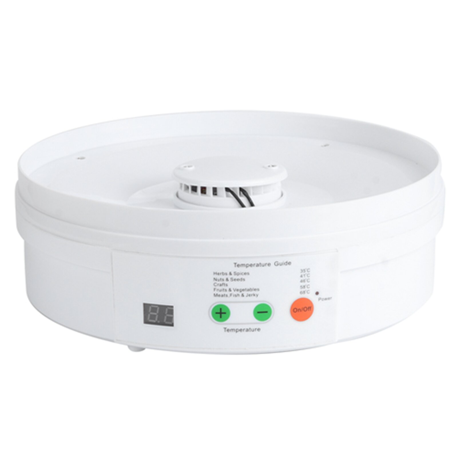 Интеллектуальный 3-слойный электрический дегидратор для пищевых продуктов, сушилка для фруктов и овощей, кухонная техника, вилка стандарта США, 110 В