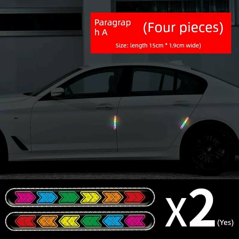 Защитная полоса для зеркала заднего вида, аксессуары для декора автомобиля, защитная полоса от царапин на краю двери,