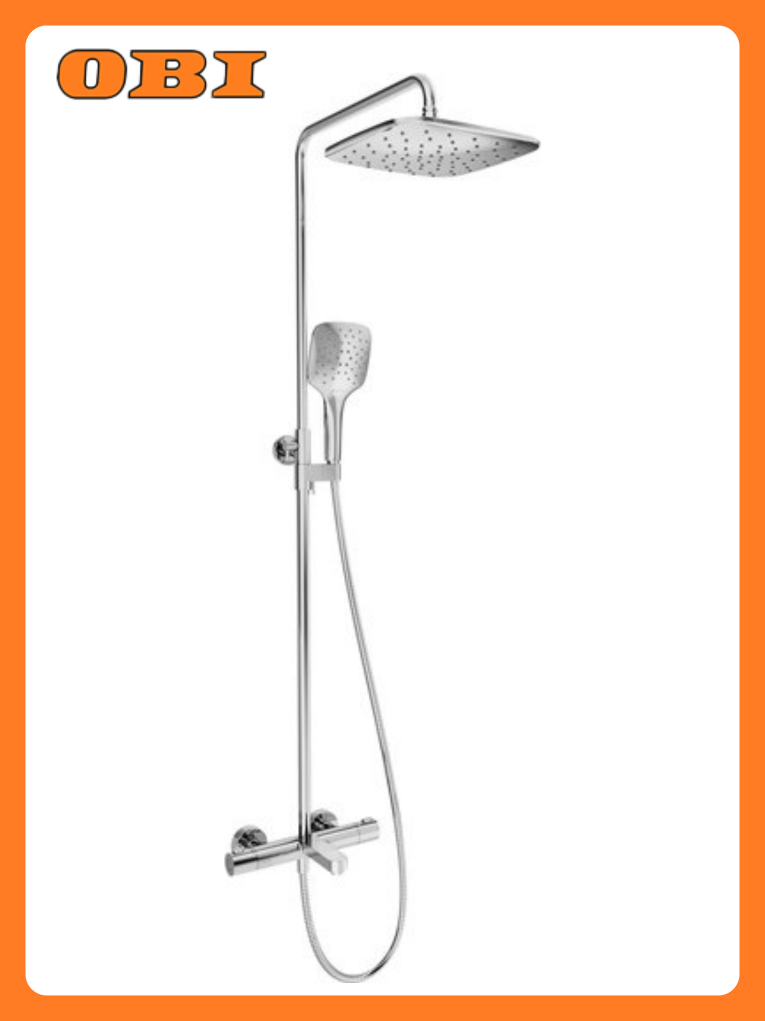 Душевая стойка с термостатическим смесителем Termo 300 TE 092.01/150 хром