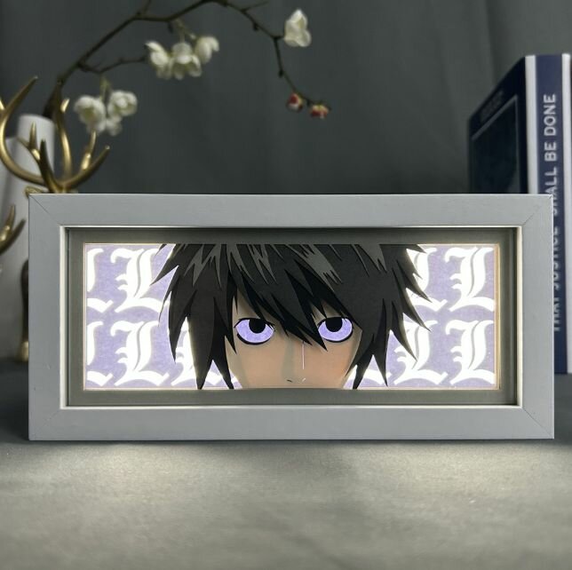 Аниме ночник L Лоулайт (L Lawliet). Из аниме Тетрадь смерти.