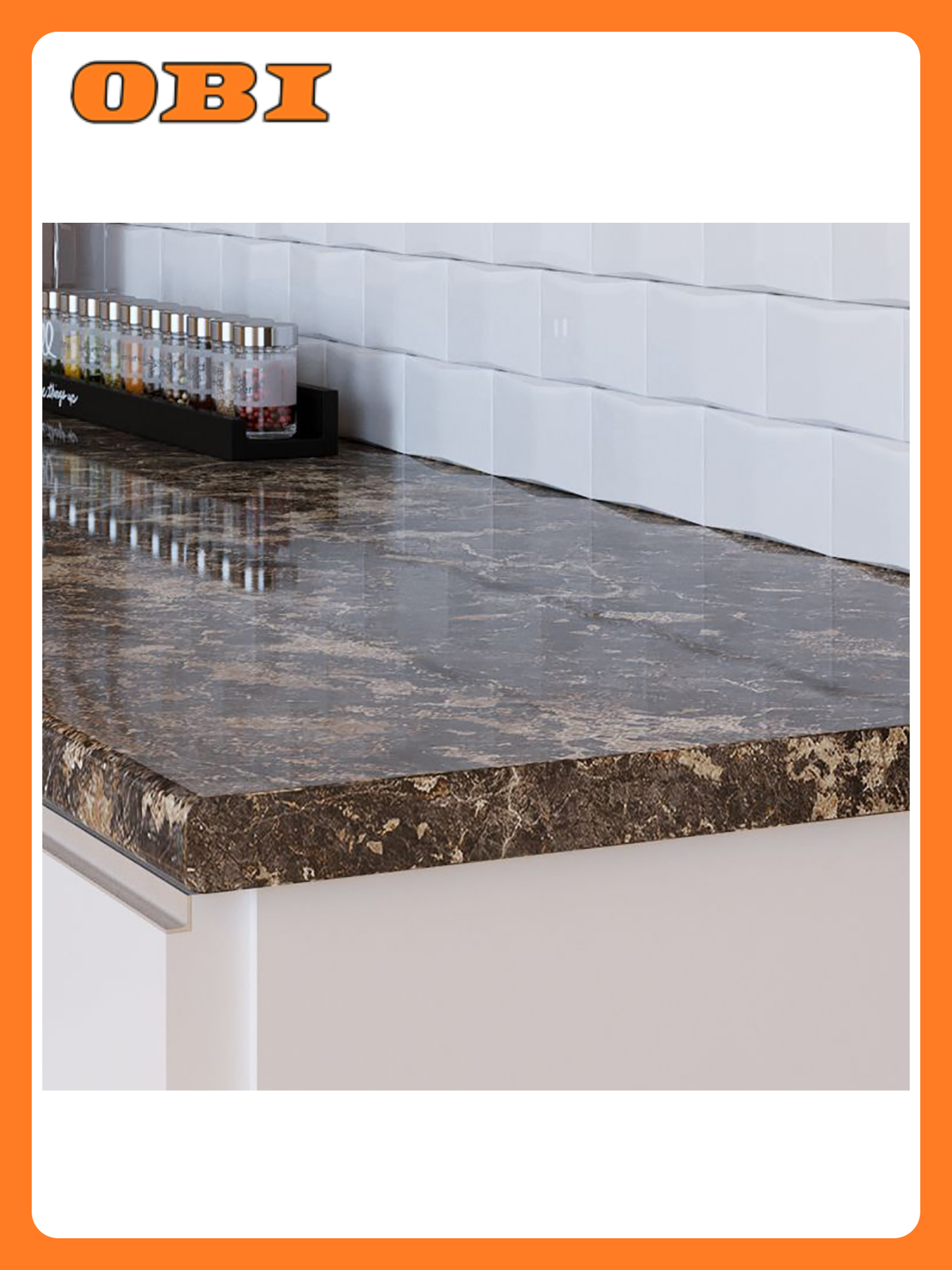 Столешница "Опал" ДСП, 3050 x 600 x 38мм