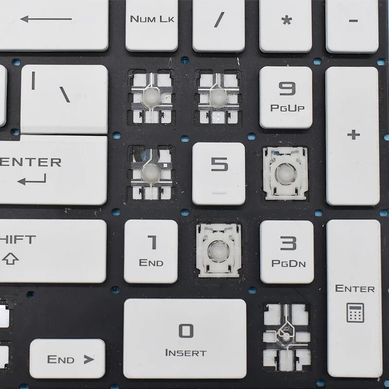 Колпачок клавиатуры Jingqunya для Asus TUF Gaming, Цвет: 1, Hinge Rubber