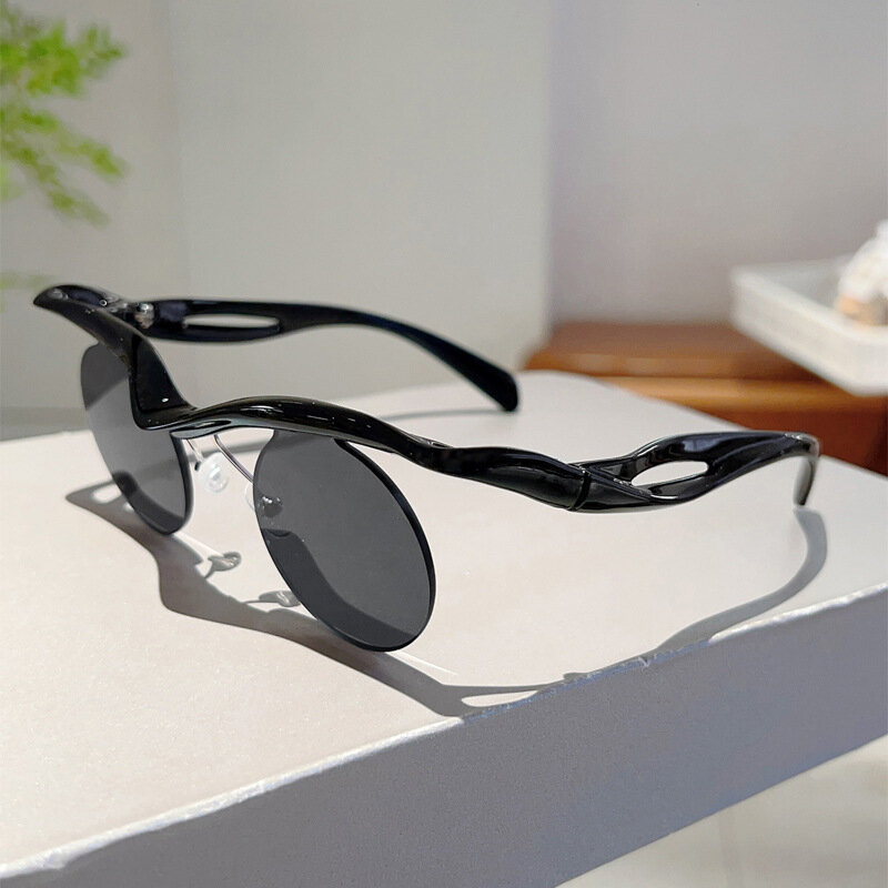 Style Деревянные очки Уличный стиль Женские Ацетатная оправа/