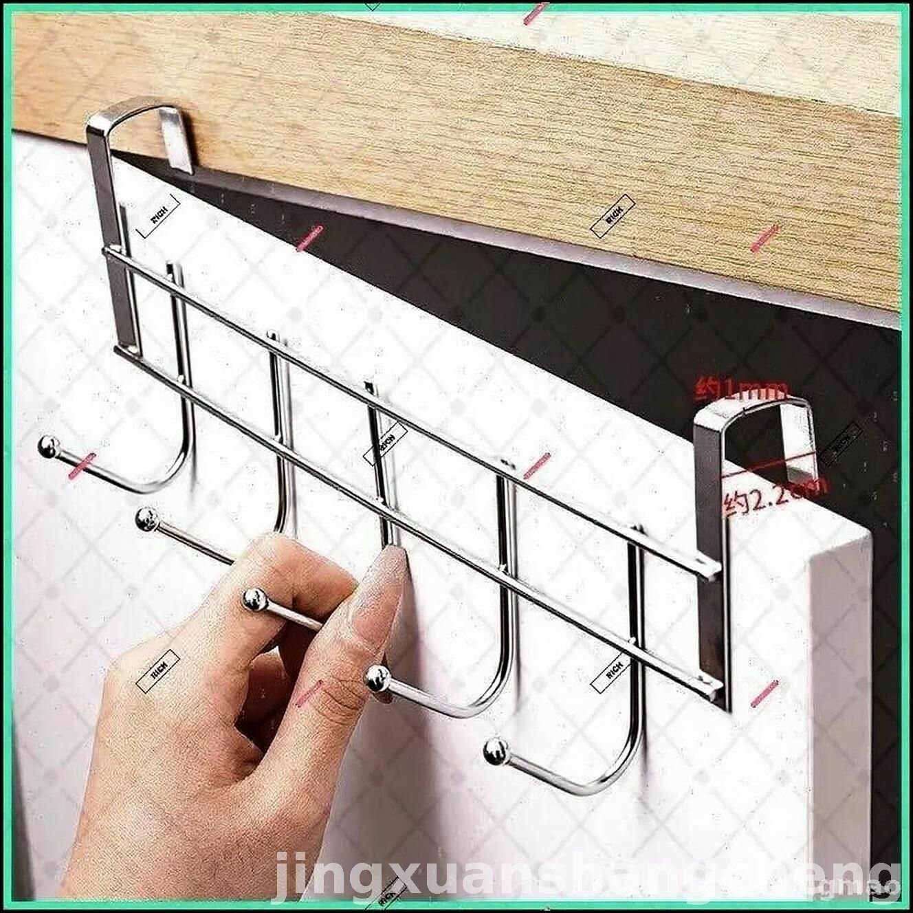 Навесная дверная вешалка для одежды и аксессуаров