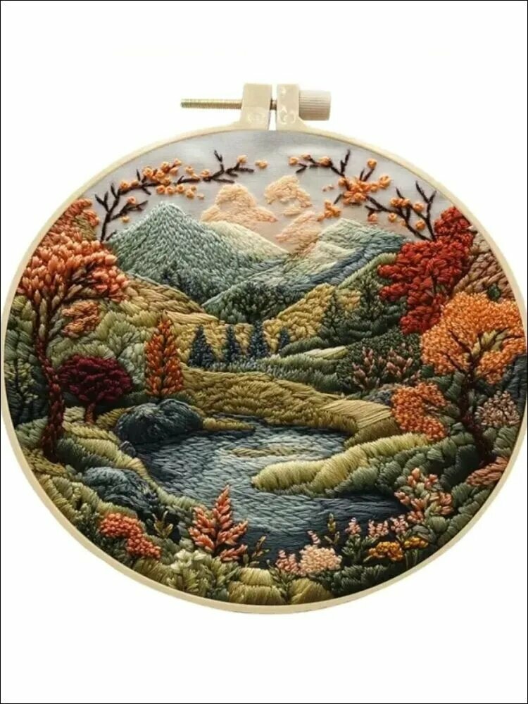 Вышивка гладью набор