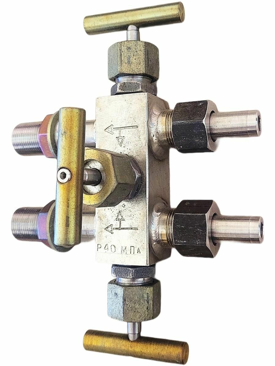 БВН 04 - Блок клапанный 3-х вентильный метран. Спгк.5027.000 40 мПа