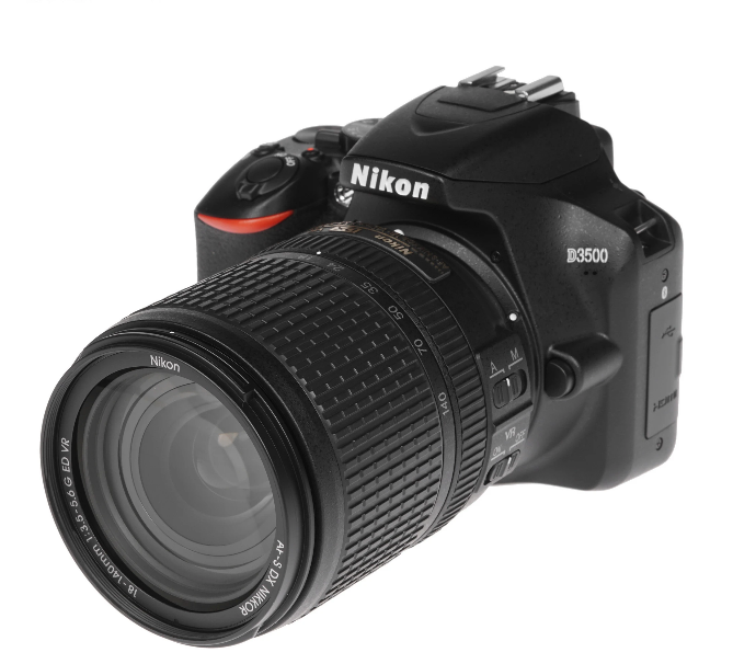 Фотоаппарат Nikon D3500 Kit AF-S DX NIKKOR 18-140mm f/3.5-5.6G ED VR, черный