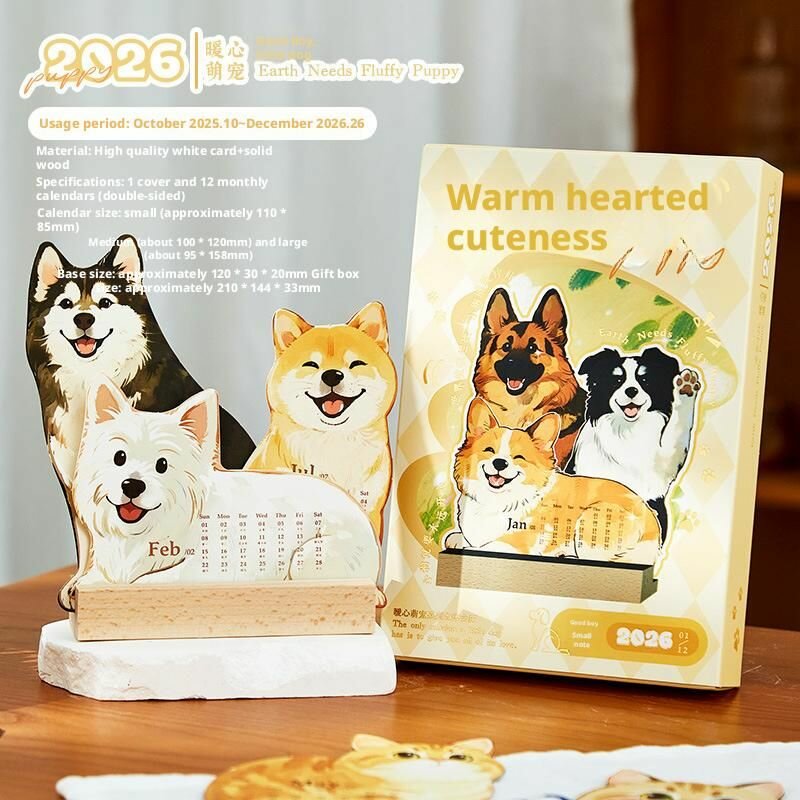 Календарь на 2026 год с милыми 3D-иллюстрациями кошек.