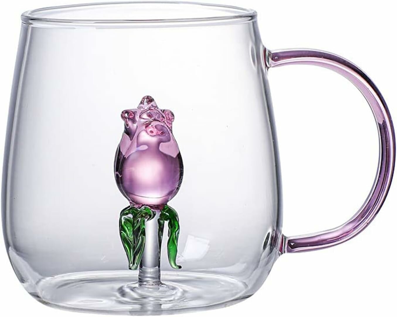 HAQI Кружка 3D с животным внутри из боросиликатного стекла, Подарочная чашка с фигуркой для кофе, чая, напитков | Для женщин и мужчин
