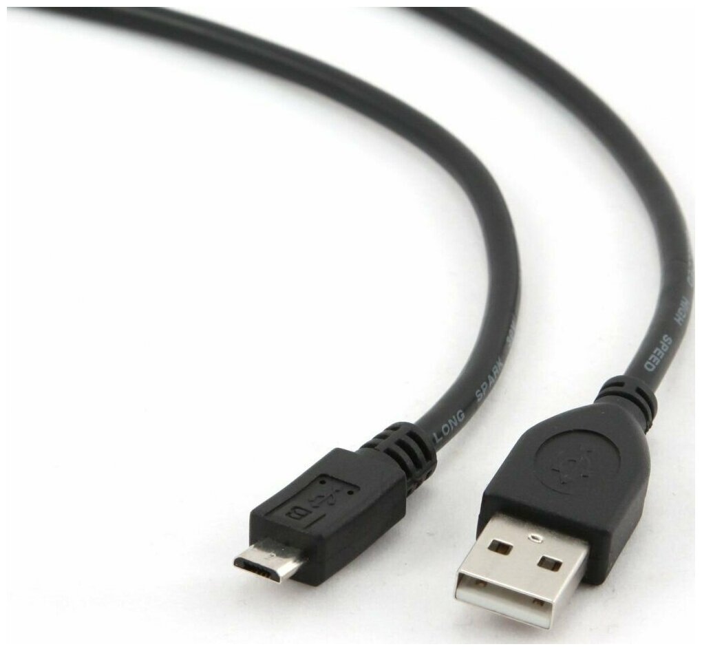 Кабель ISA USB Micro USB 3m , цвет черный , сетевой, телефонный — фото 1