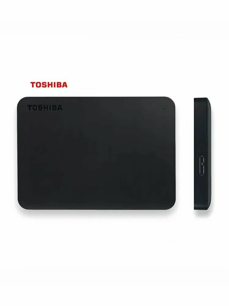 Внешний жесткий диск, Toshiba, 500ГБ, HDTB305EK3AA, пластик, черный