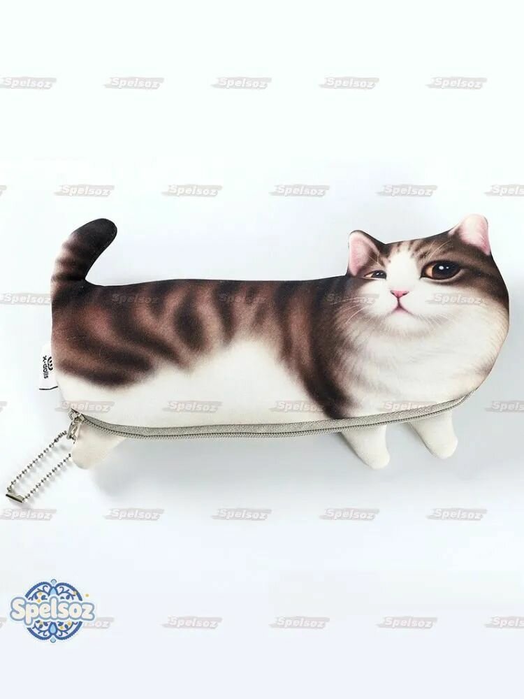 Забавный пенал, имитирующий форму рыбы