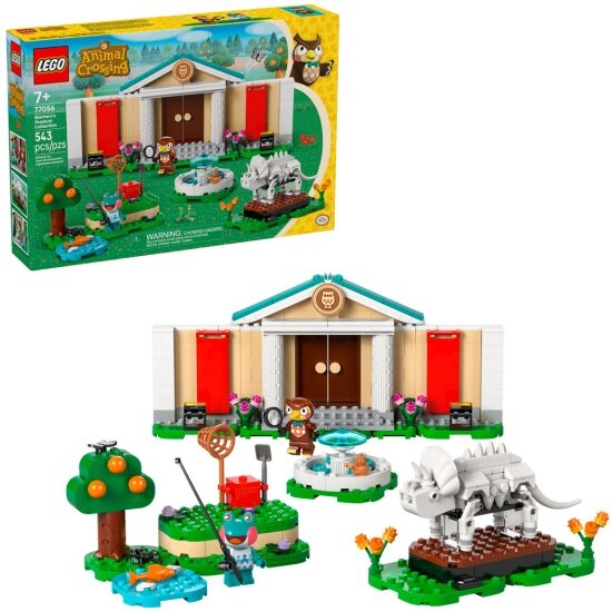 Конструктор Lego Animal Crossing 77056 Музейная коллекция Блатерса