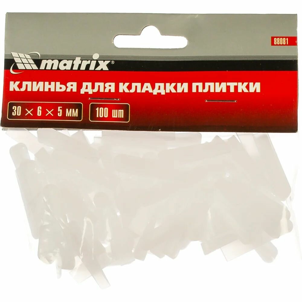 Клинья для укладки плитки MATRIX 88081