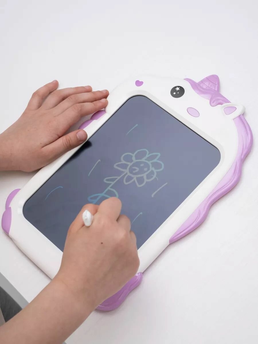 Планшет для рисования детский со стилусом электронный--