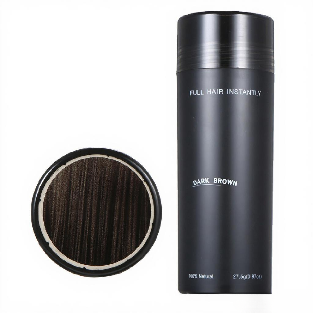 Фибры для увеличения объема волос 27,5 г, порошок для утолщения волос, корректор облысения 100% натуральный для мужчин и женщин — черный, белый, темно-коричневый, средне-коричневый, светло-коричневый, серый, румяной, блондин, средний блондин, светлый