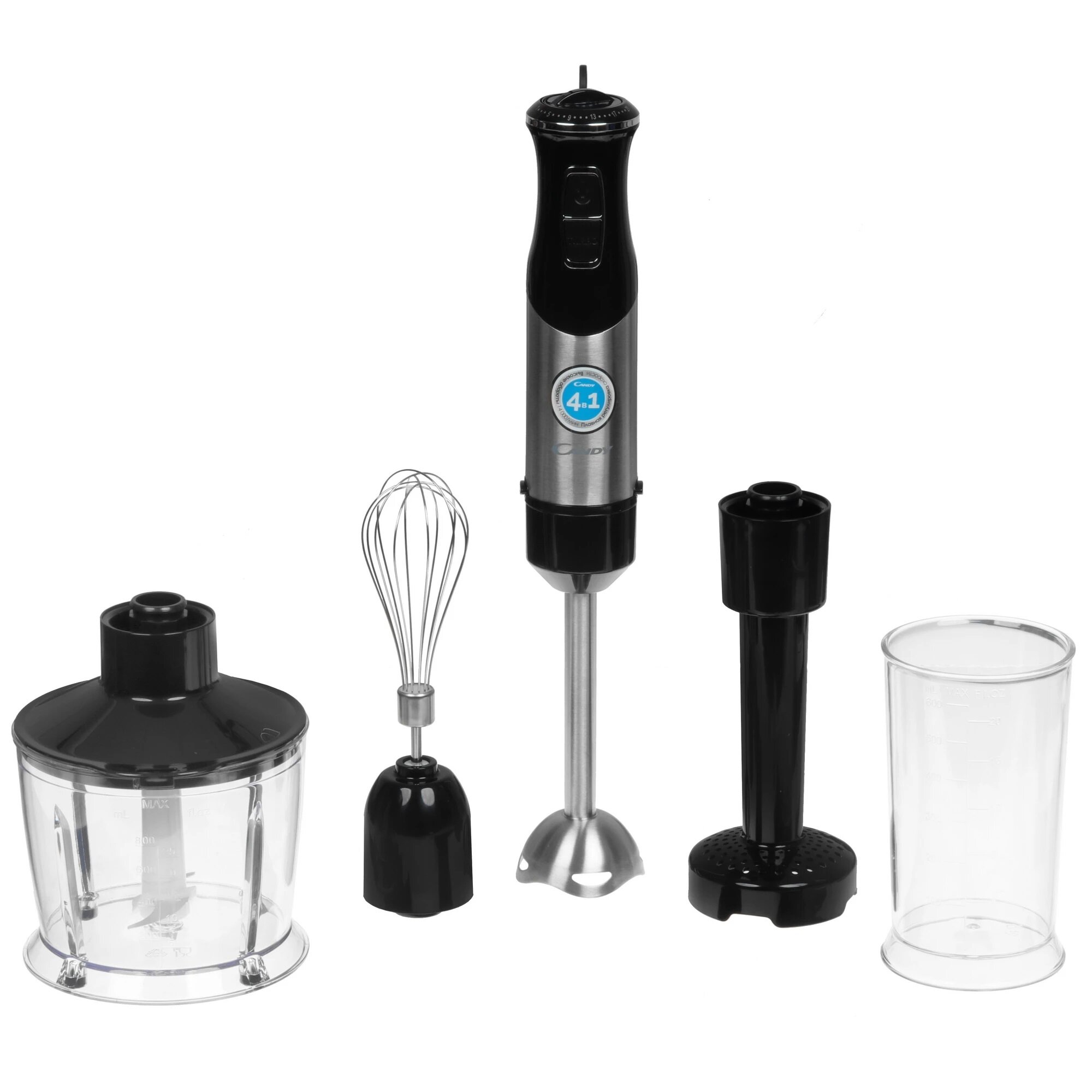 Блендер Candy CB-203, защита от перегрева, мощность 1200 Вт, черный