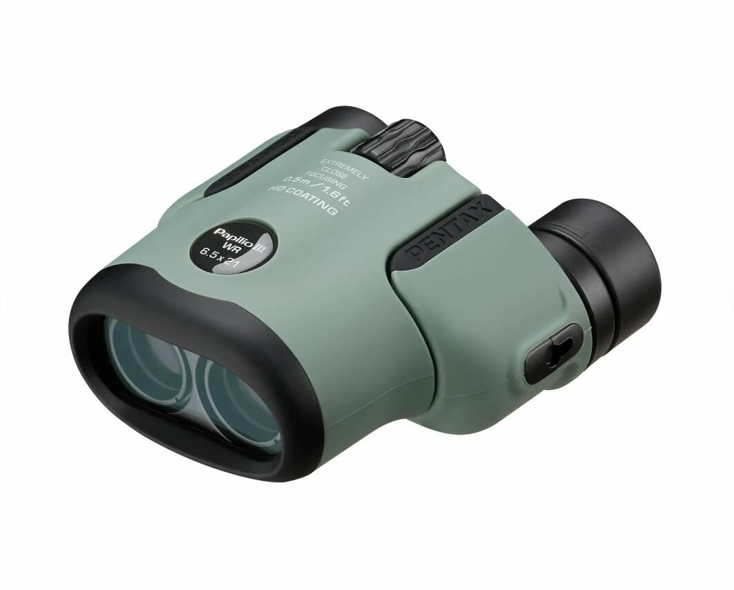 Бинокль PENTAX Papilio III 6.5x21 WR оливковый