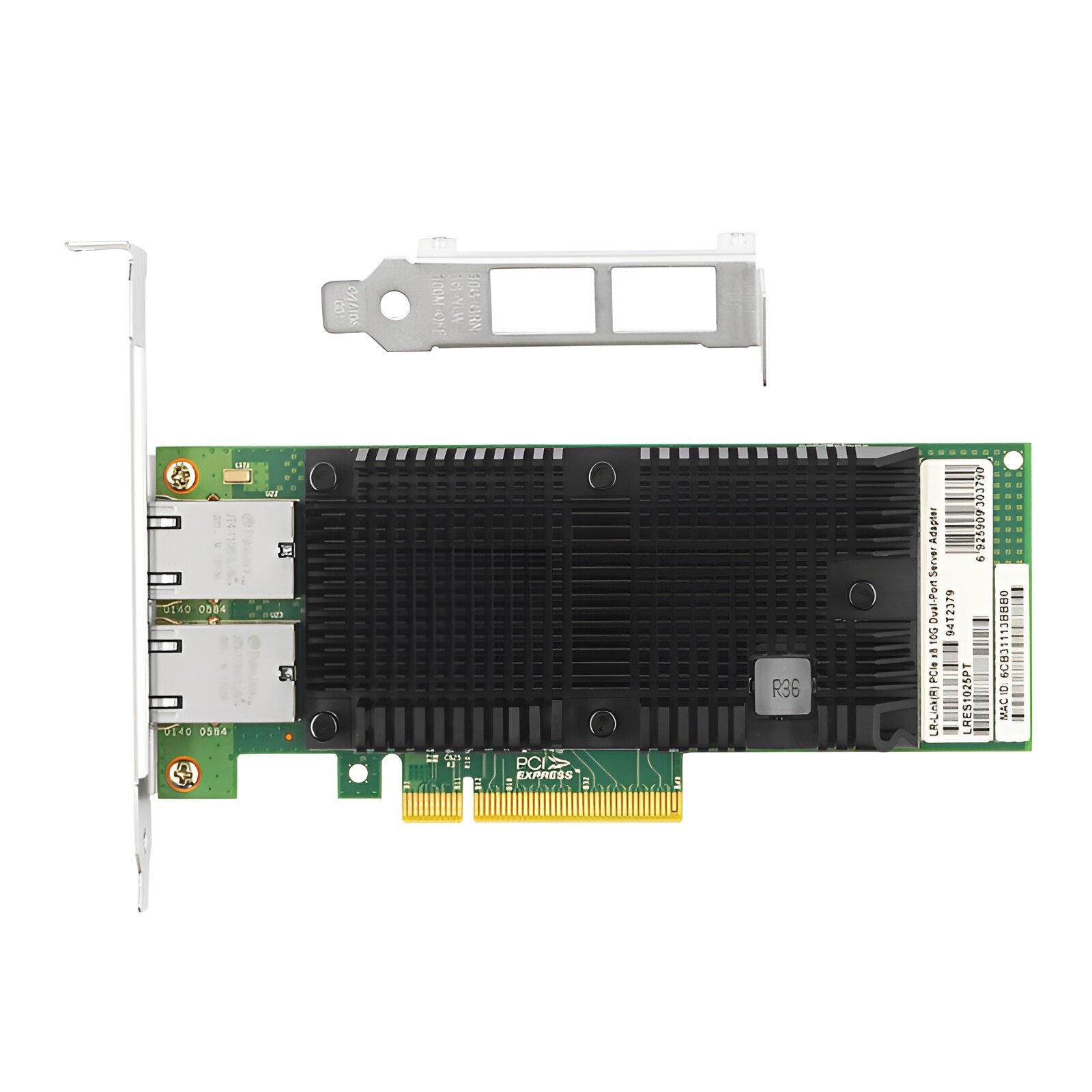 Сетевая карта LR-Link 10G Base-T на чипе Intel X550 LRES1025PT - PCI-E 2.1 , 1000/10000/25000/40000/50000/100000 Мб/с