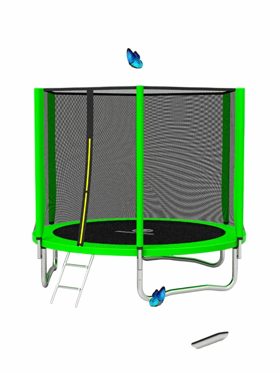 Батут детский каркасный JUMPY JUMP J17Q8DMKDH с защитной сеткой, диаметр 244 см