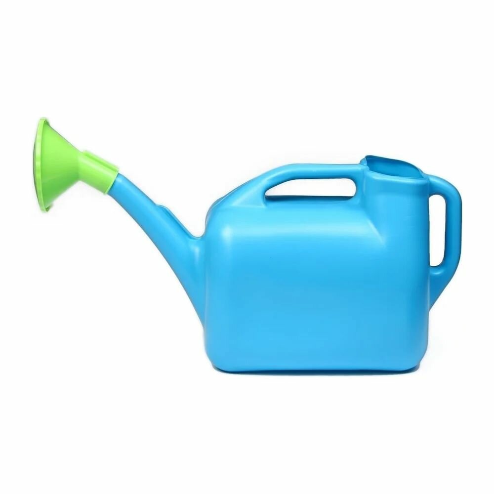 Лейка садовая пластиковая РемоКолор с горловиной, с насадкой, 10л 64-0-211