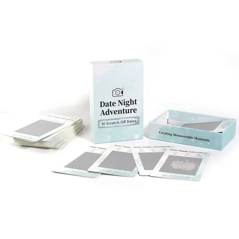 40 приключений на свиданиях — лотерейная игра с идеями для свиданий.