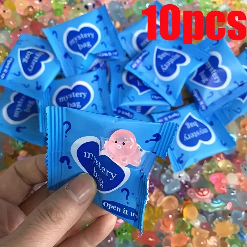 10шт Миниатюрные светящиеся фигурки из смолы