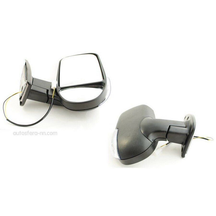 CARTRONIC CRTR0113492 Зеркало боковое ГАЗ-3302 правое н/о (с повторителем) черное матовоеCartronic