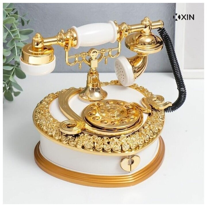Музыкальная шкатулка Винтажный телефон
