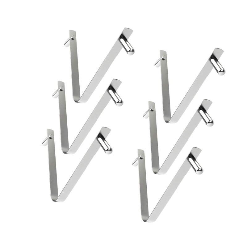 Клипса для плавательного бассейна butterfly из нержавеющей стали V-образной формы-6шт