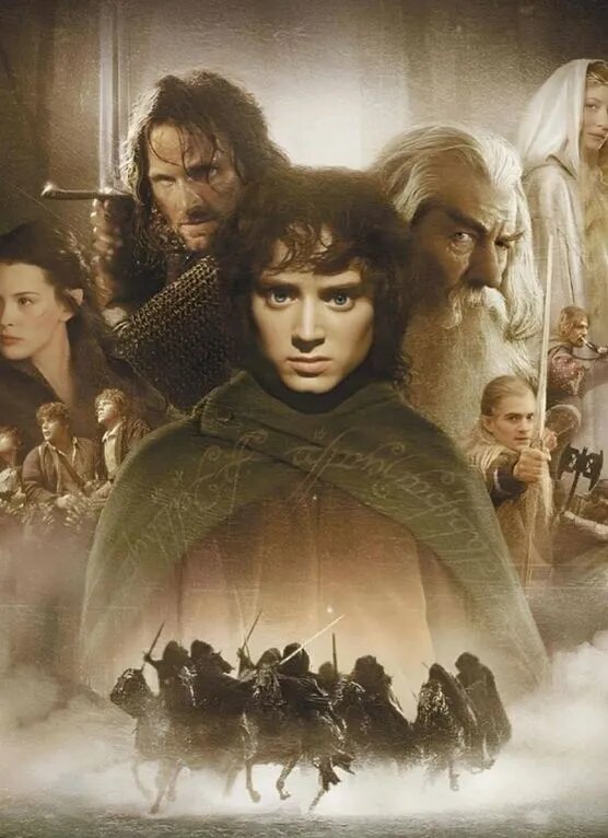 Алмазная Мозаика "Властелин Колец" 40*50 См, Безрамная, Идеальна Для Дома, Украшения, Подарков.