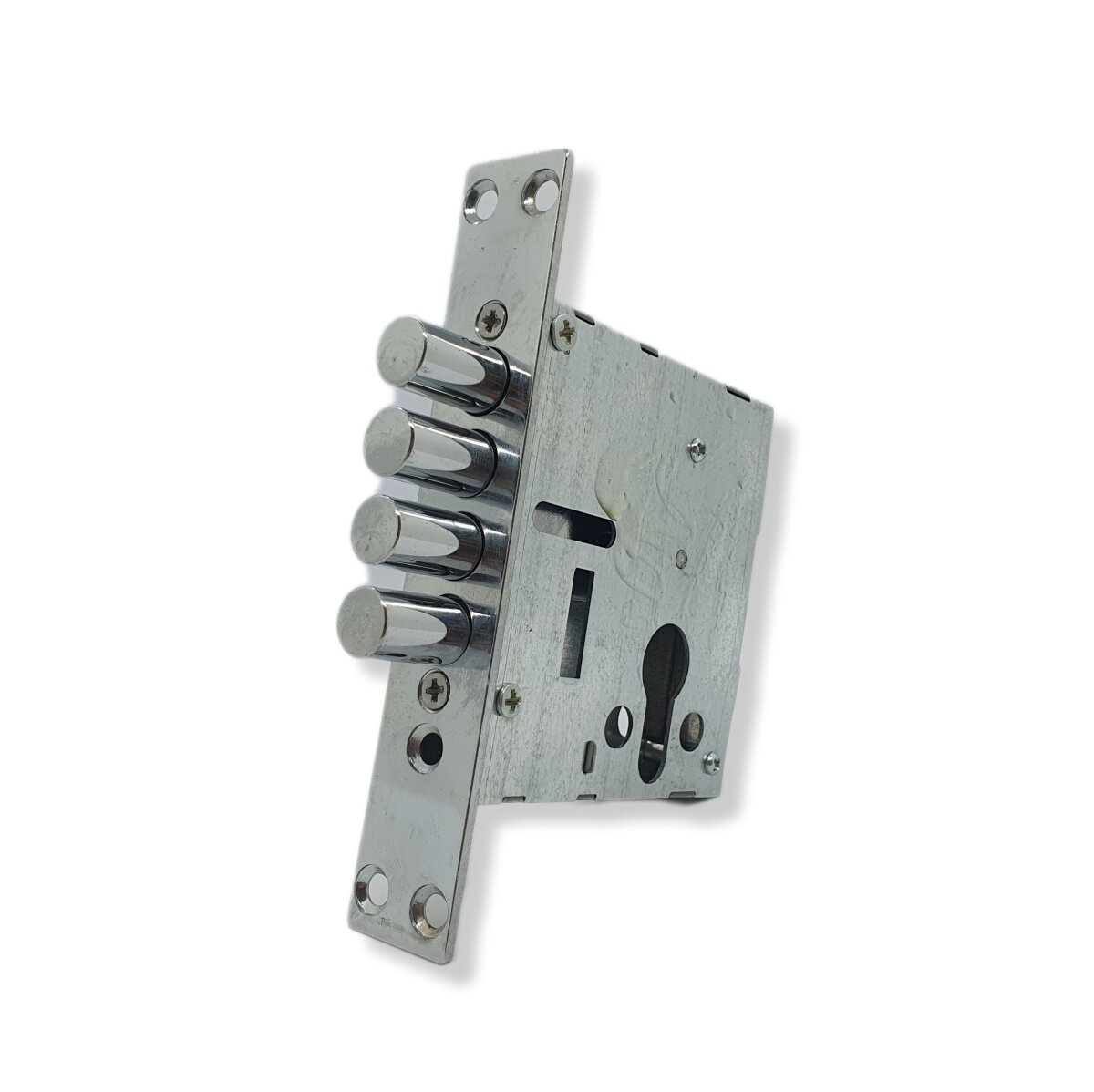 Корпус врезного замка 2514-Ц-4Р Верхний-335 4 ригеля d-12мм, без мц (4 крепотверстия) (A18-4)