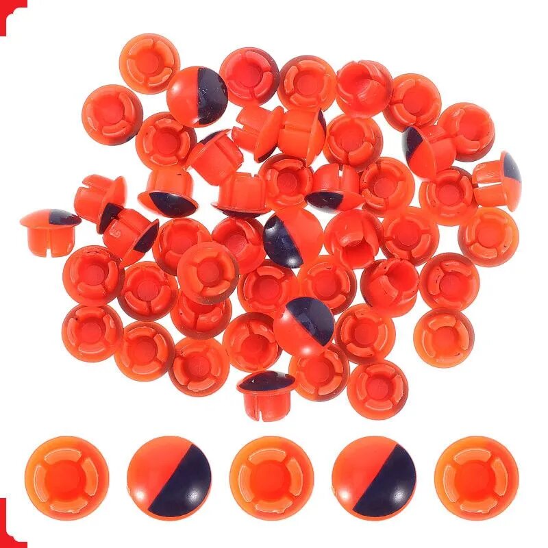 100 шт. аксессуаров для смесителей, конвертер, удлинитель, индикатор горячей и холодной воды, переключатель, ручка, декоративная крышка 0.80X0.80X0.50 см