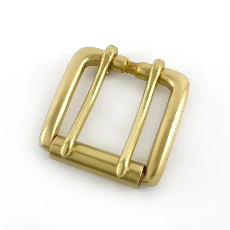 Латунная пряжка для ремня 40 мм BrassDoubleNeedle