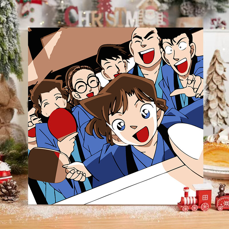 Bungo Stray Dogs Осаму Дадзай DIY Цифровая масляная живопись Раскраска ручной работы Накахара Чуя Аниме товары Акриловая живопись