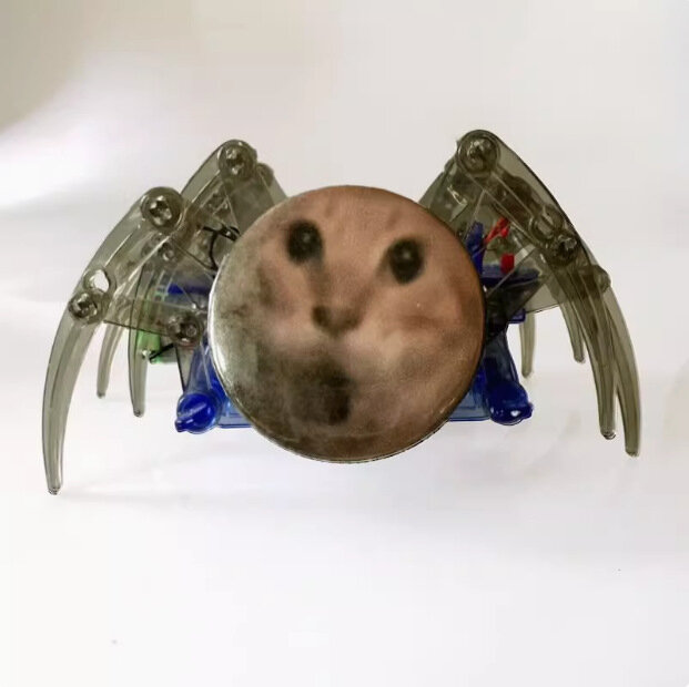 Забавный научный эксперимент, материал, пакет, робот-паук, технология «сделай сам», набор ручной работы, детская