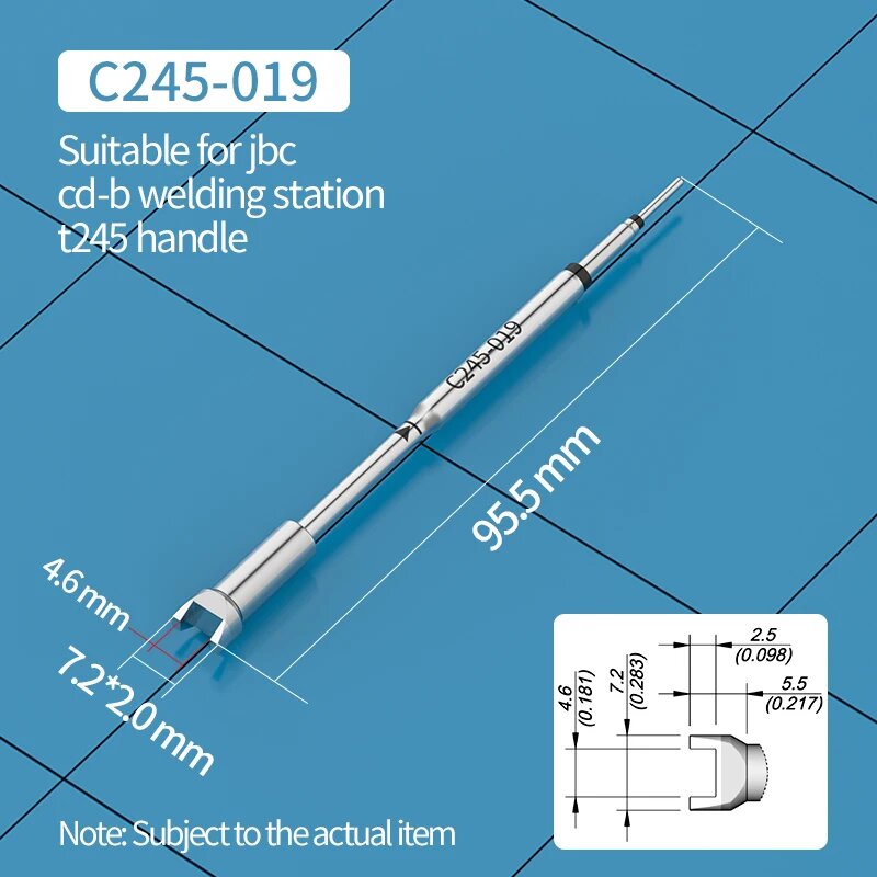 Сварочный наконечник JBC C245-019 для T245
