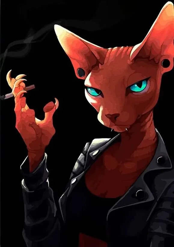 Алмазная Картина "Сфинкс" 5D Круглый Бриллиант 40X50См.