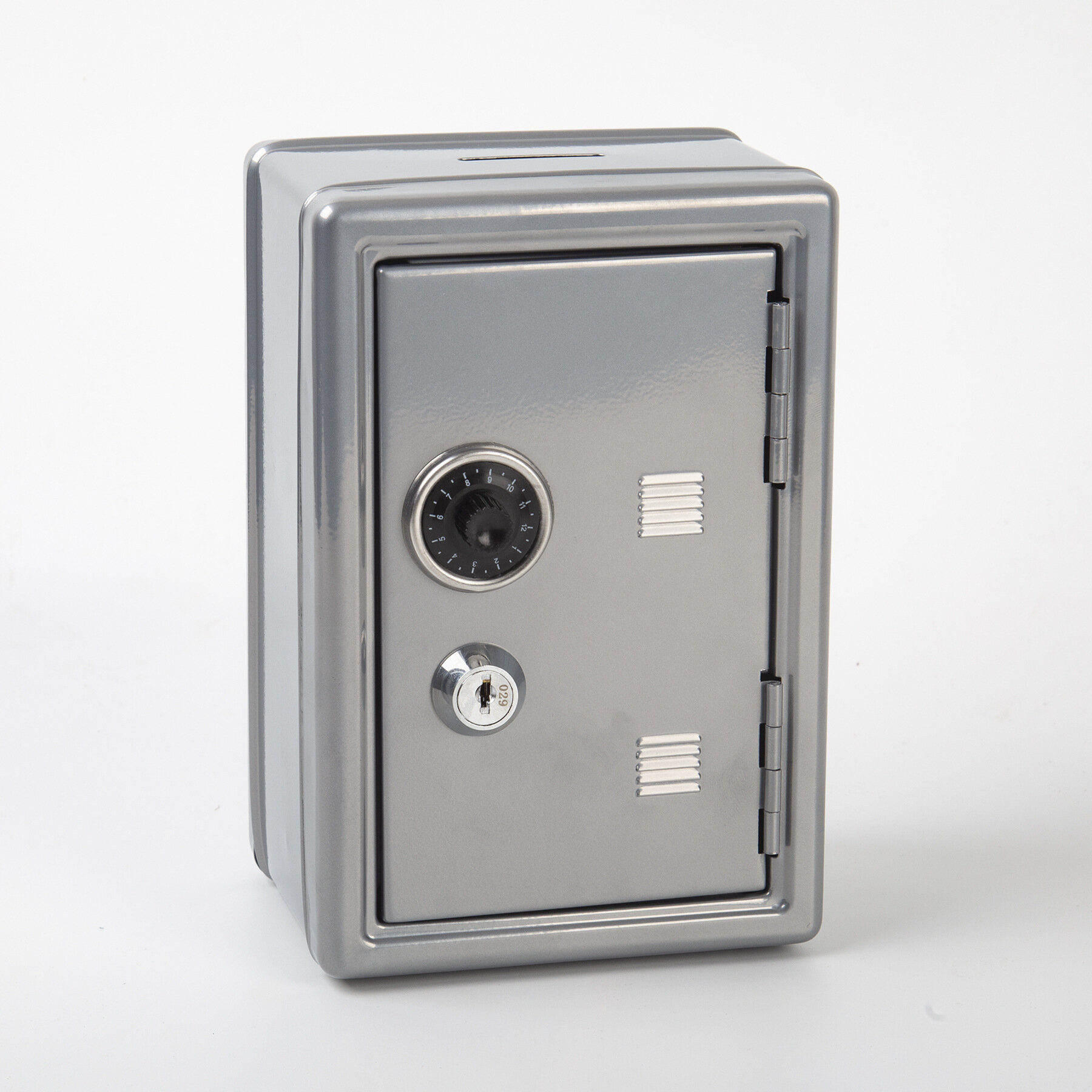 Мини-сейф для денег, креативный запираемый парольный железный ящик, страховой ключ, ящик для хранения денег, монетница, кросс-бордер