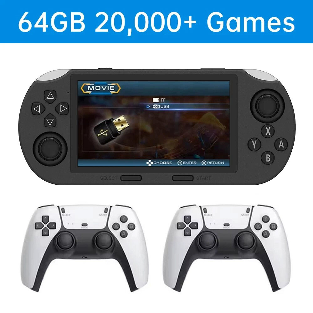 Кросс-бордерная новая игровая консоль SF3000 в ретро-стиле, 4.5inch HD, большой экран, портативная консоль GBA с двойным джойстиком