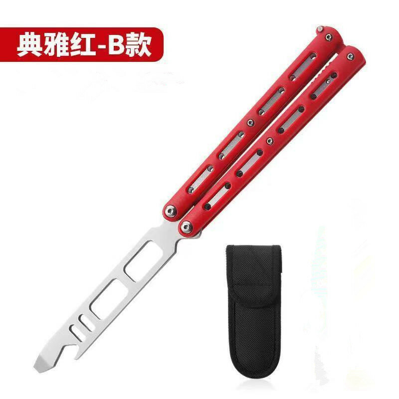 Горячая распродажа SG, поставка с завода, бабочка-нож, тренировочный нож CSGO, складной нож, не заточенный игрушечный нож, тренировочный нож для метания, нож для игры в метание