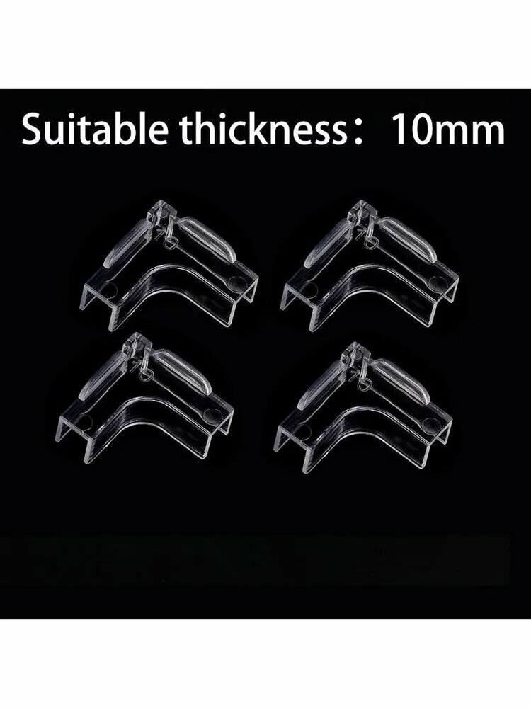 Прозрачный угловой стеклянный аквариум для защиты от столкновений