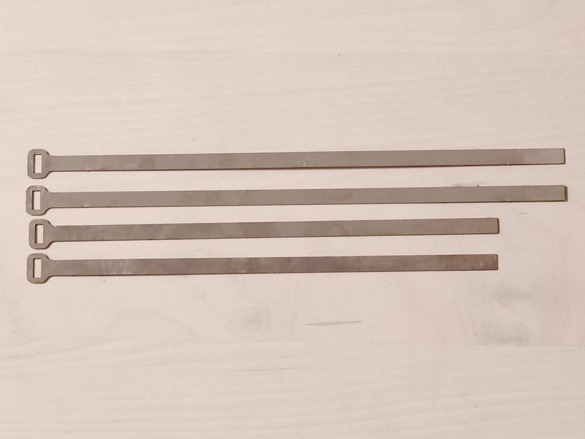 Мотоцикл "ИЖ" Юпитер, Пл, Планета Спорт" Набор хомутов Гофры цепи ИЖ (Цена за 4 шт.)