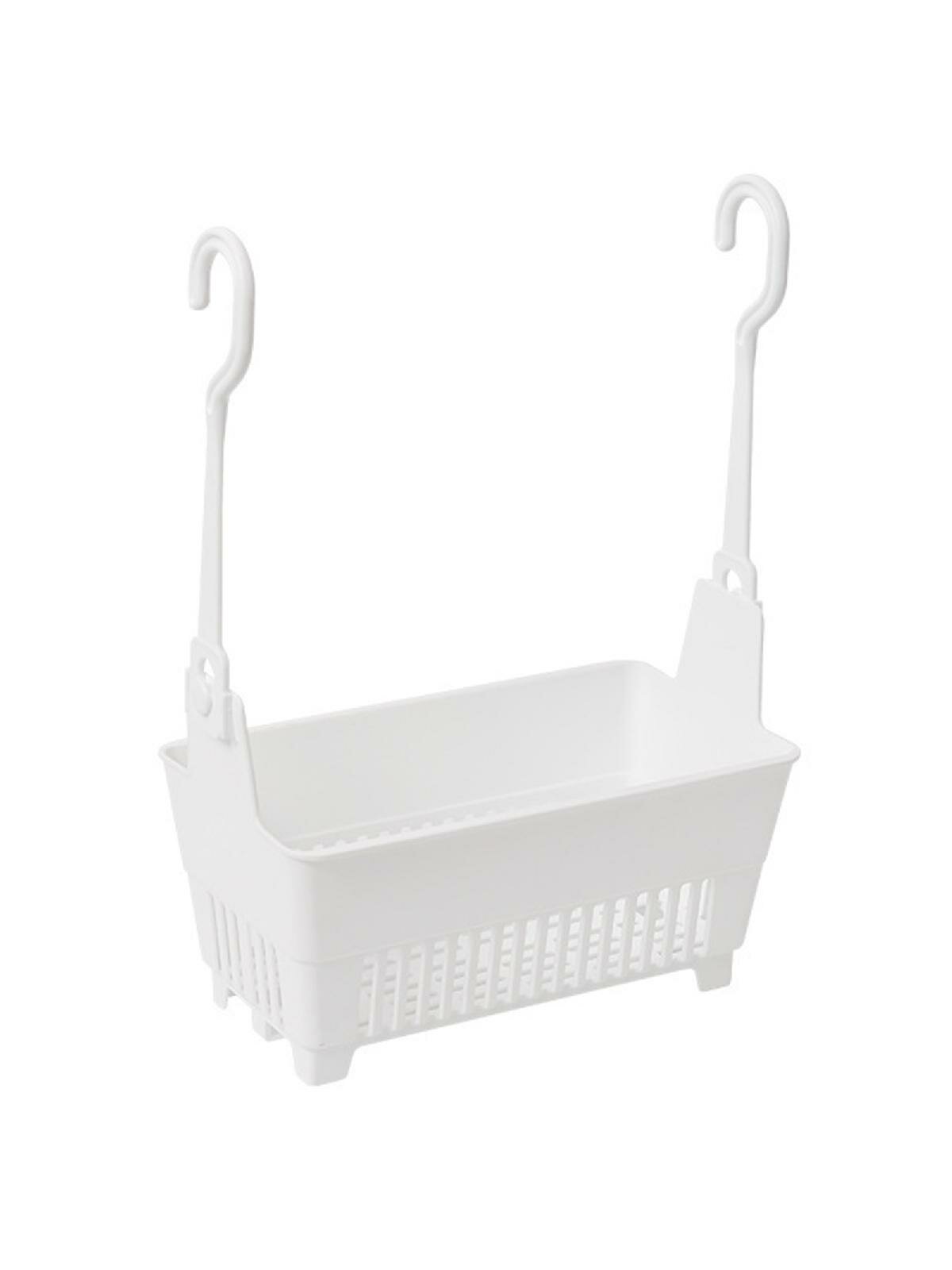 Корзина для хранения с подвесным крючком Органайзер бытовых принадлежностей для душа для домашней кухни ванной комнаты туалета Многофункциональный контейнер