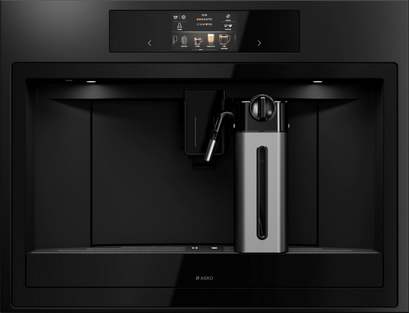 Встраиваемая кофемашина Asko CMB64GS, цвет графит, автоматическая